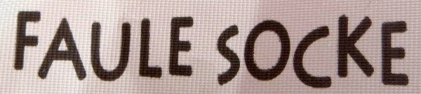 Faule Socke | F | A - Z | Perlsacktiere | Perlsacktiere.de